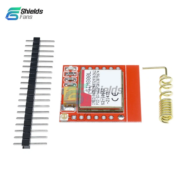 SIM800L GPRS GSM Module Micro SIM Card Board Quad-band TTL Serial for ...