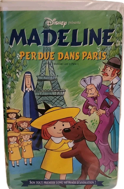 MADELINE PERDUE DANS Paris, Walt Disney Madeline Lost In Paris VHS ...