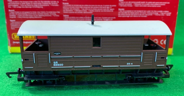 HORNBY MODEL RAILWAYS OO GAUGE SOUTHERN (ex-LBSC) 25 TON BRAKE VAN ...