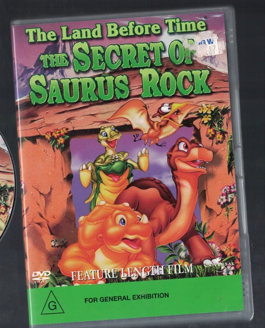 THE LAND BEFORE time the secret of Saurus Rock DVD Region 2 $18.50 ...