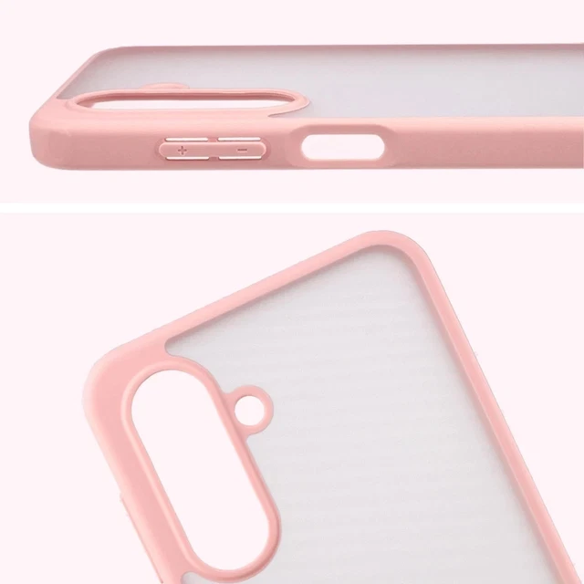 BIZON CASE ANGELO Samsung Galaxy A17 5G halbtransparent mit einem ...