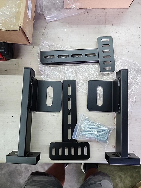HEADBOARD BRACKETS KIT for Adjustable Bed Base, Headboard Wall Mounting ...