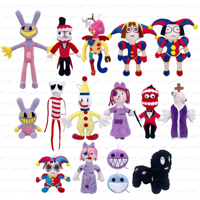 THE AMAZING DIGITAL Circus Plush Stuff Anime Dolls Toys TADC Set ...