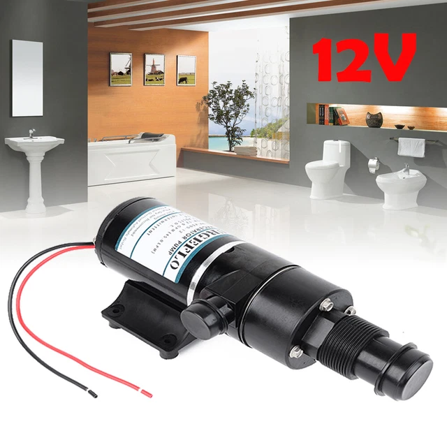 MACERATOR PUMP 12V- Waste/Toilet/Sewerage/Water/Marine/Boat/Caravan/RV ...
