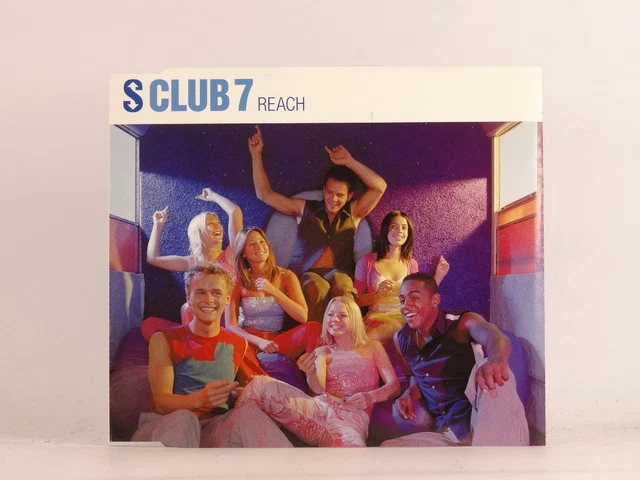 S CLUB 7 REACH (B42) 4 pistes CD manche photo unique POLYDOR EUR 4,99 ...