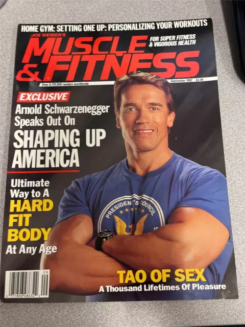 Magazine Muscle And Fitness Arnold Schwarzenegger Bodybuilding