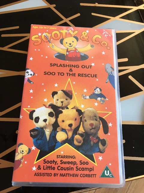 SOOTY AND CO VHS\VIDEO Splashing Out Rare Sooty And Sweep £14.50 ...