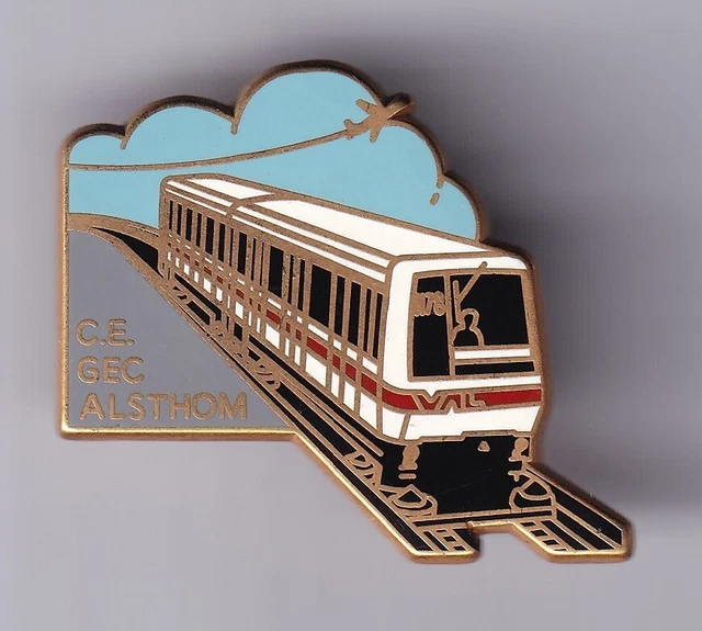 RARE PIN'S PINS.. Train Railways Sncf Metro Tramway Alsthom Arthus Bertrand ~Fj £10.66 - PicClick UK