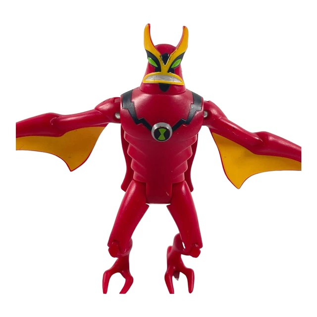 FIGURINE ARTICULÉE BEN 10 Alien Force Chromastone 4" Bandai 2008 ...