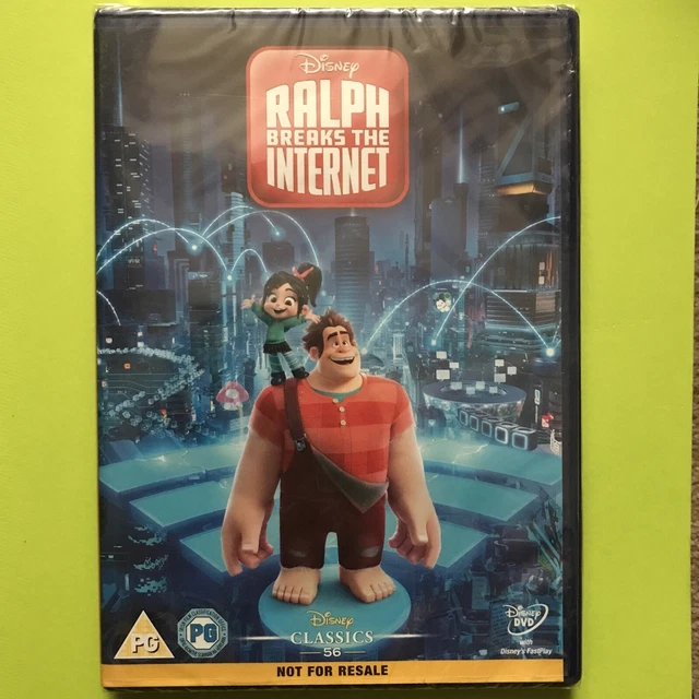 RALPH BREAKS THE Internet DVD Disney Classics No.56 New Sealed Animated ...