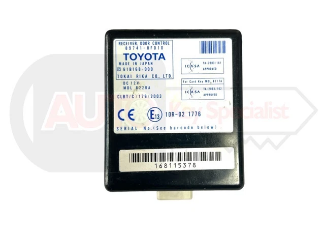 GENUINE TOYOTA DOOR Control Module (ECU) For Toyota Corolla Verso £7.99 ...