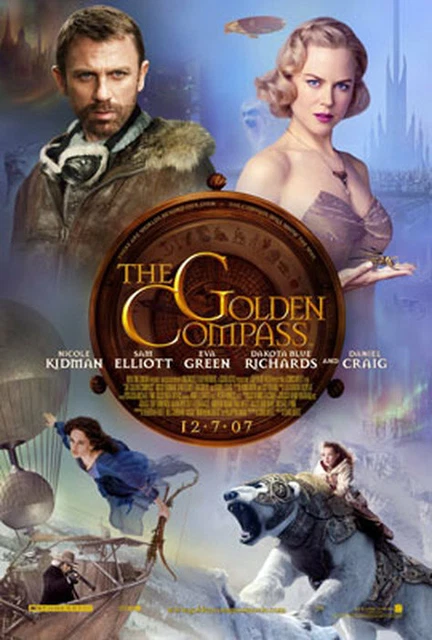 L'AFFICHE DU FILM Original De The Golden Compass (Double Face Régulière ...
