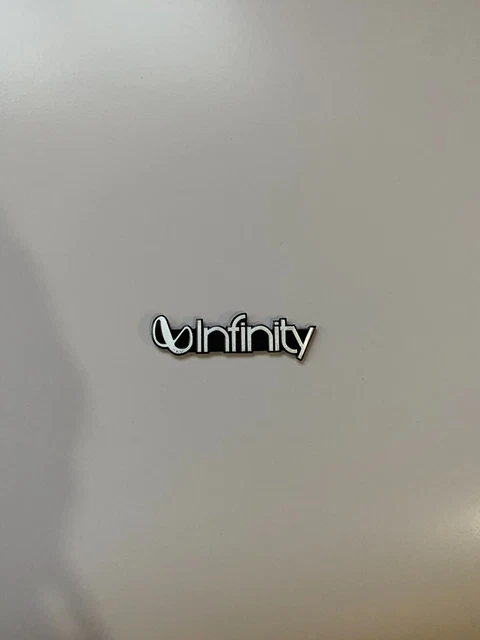 INFINITY ALUMINUM CAR Badge Auto Decal Detail Emblem Logo Sticker ...