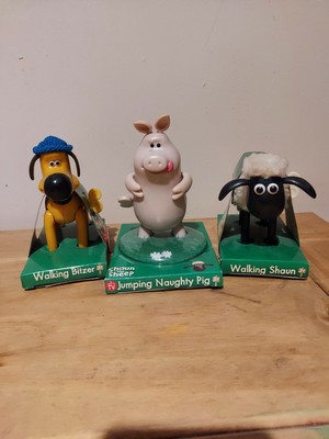 WALLACE AND GROMIT Shaun The Sheep WIND UP Walking Shaun Bitzer ...