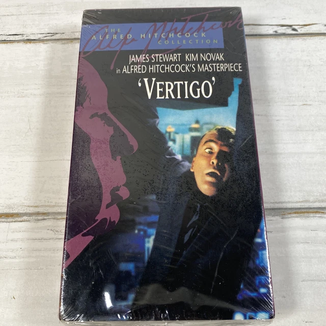 VERTIGO VHS VIDEO tape SEALED New horror Alfred Hitchcock Collection ...