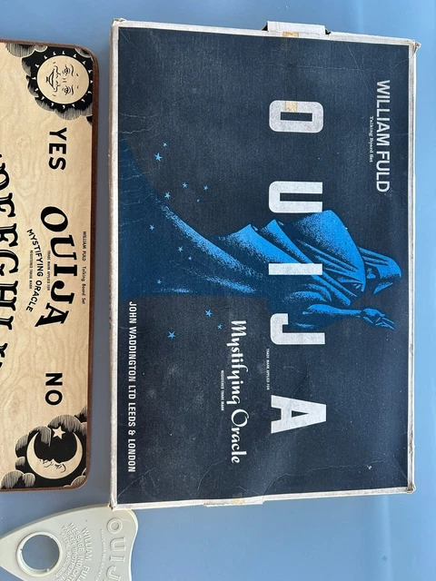 VINTAGE WADDINGTON LTD Ouija Board Mystifying Oracle William Fuld £50. ...