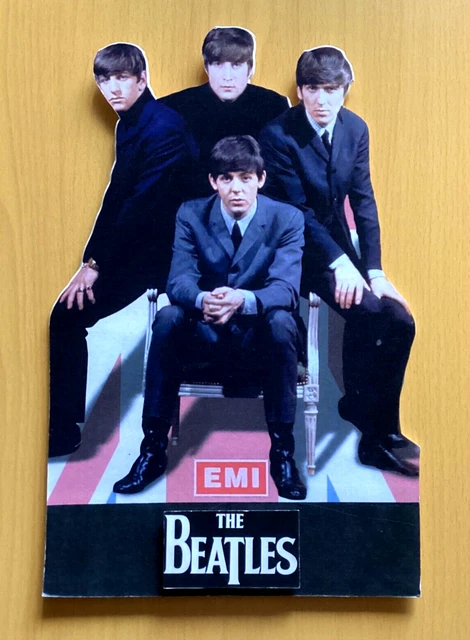 THE BEATLES RARE Emi Promotional Store Display Standee Original Europe ...