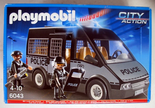 PLAYMOBIL RÉF 6043 - City Action Patrouille Police - Complet - En boîte ...