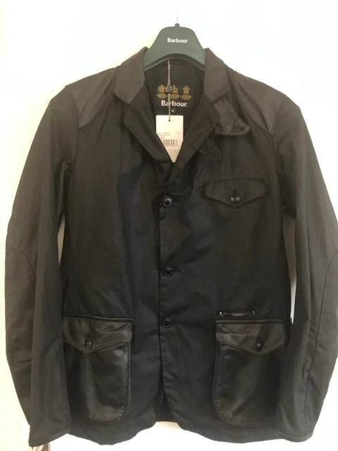 BARBOUR GOLD-STANDARD SUPA-COMMANDER (Beacon Sports) Men’s BLACK Wax ...