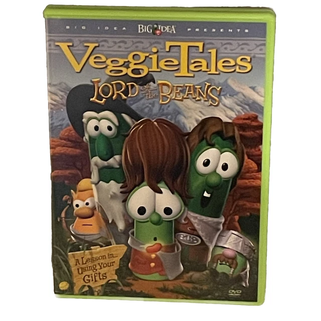 VEGGIE TALES: LORD of the Beans (DVD, 2005) Region 1 Animation Family £ ...