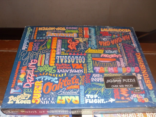 SPRINGBOK 500 PIECE puzzle, "The Point of Exclamations", new in sealed ...