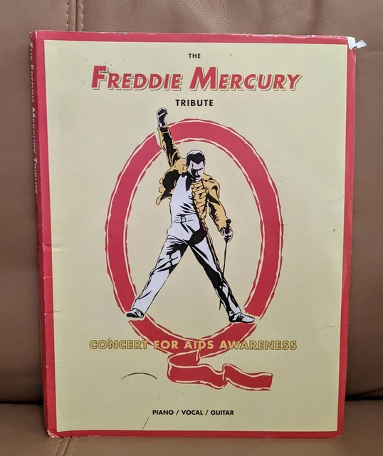 FREDDIE MERCURY TRIBUTE Concert Songbook Sheet Music Queen Extreme Def FREDDIE MERCURY TRIBUTE Concert Songbook Sheet Music Queen Extreme Def