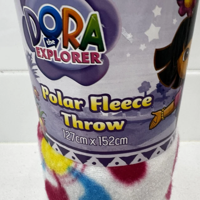 DORA THE EXPLORER Fly A Kite Polar Fleece Throw Rug Blanket 127cm x 152cm New $24.95 - PicClick AU