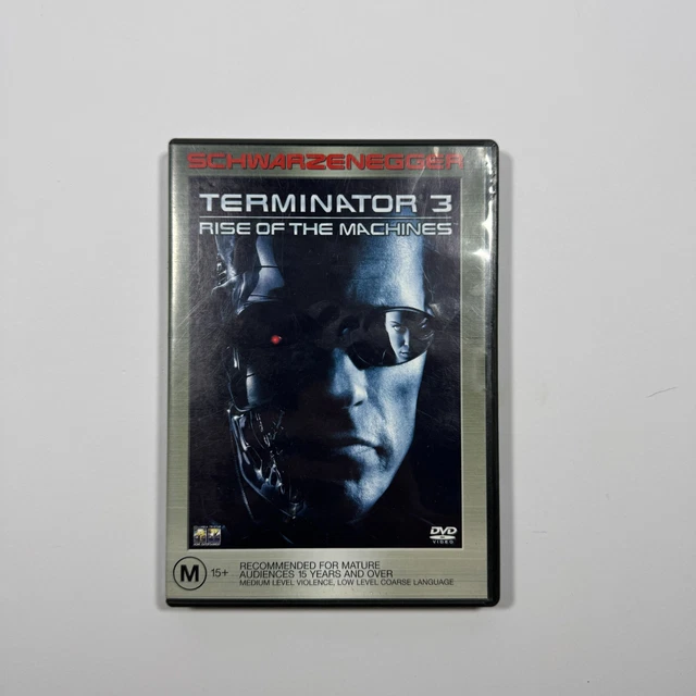 TERMINATOR 3 - Rise Of The Machines (2003 : 1 Disc DVD) Region 4 Free ...