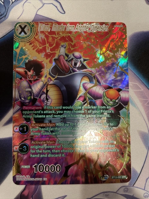 DRAGON BALL SUPER - BT13-063 - Frieza, Invader From Another Dimension - SPR EUR 3,65 - PicClick FR