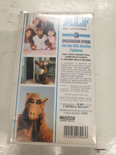 ALF - VHS - 2' Volume - Baby Records EUR 5,00 - PicClick IT