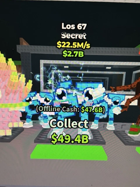 STEAL A BRAINROT New LOS 67 22.5M Very Rare From Los Lucky Blocks £16. ...
