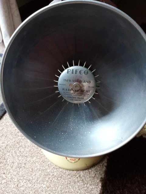 VINTAGE PIFCO INFRARED and Radiant Heat Lamp. £57.90 - PicClick UK