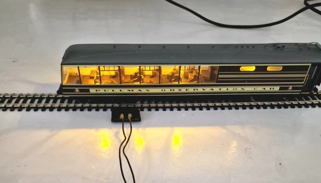 HORNBY R4437 PULLMAN Devon Belle Observation Car With Lighting - OO ...