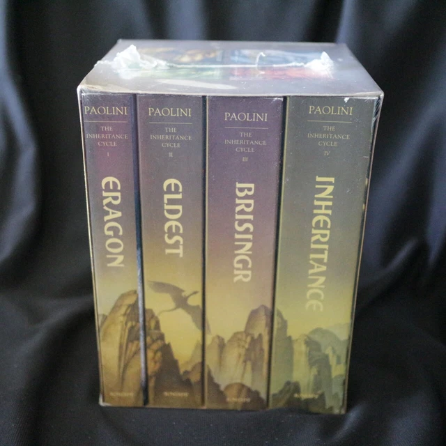NEW DRAGON INHERITANCE Cycle Eragon Completed Series Box Set ...