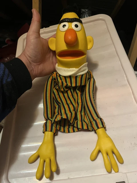 BERT SESAME STREET rare 70s puppet £20.00 - PicClick UK