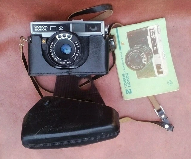 SOKOL-2 FOTO CAMERA Soviet equipment of the USSR + document £20.99 ...