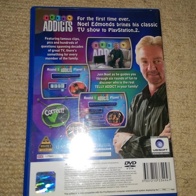 TELLY ADDICTS - Rare Sony PS2 Game £3.99 - PicClick UK