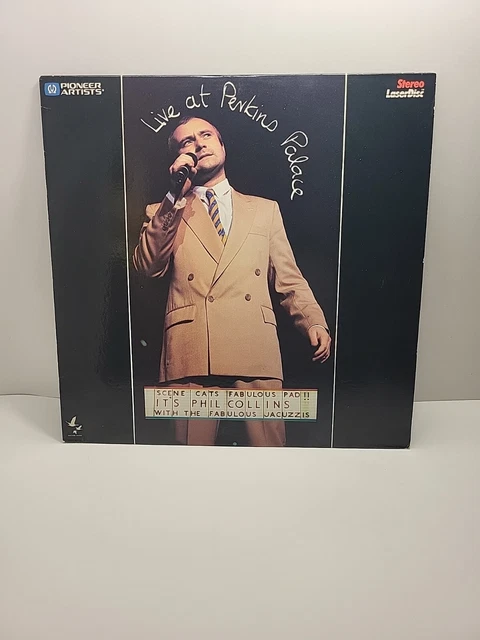 PHIL COLINS LIVE At Perkins Palace 1983 - Video Laserdisc $18.99 ...