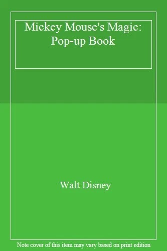 MICKEY MOUSE'S MAGIC: Pop-up Book-Walt Disney £9.39 - PicClick UK