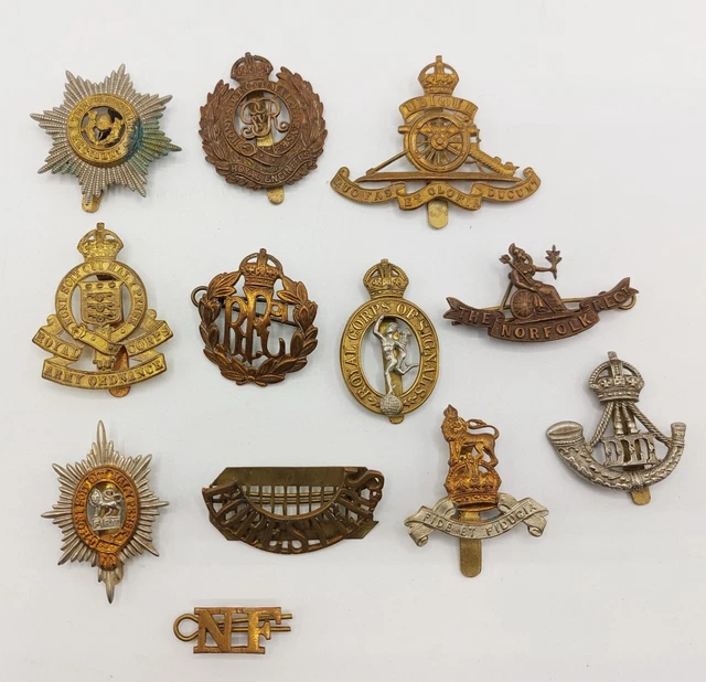 WW2 CAP BADGES British Military WW1 WW2 ? £10.00 - PicClick UK