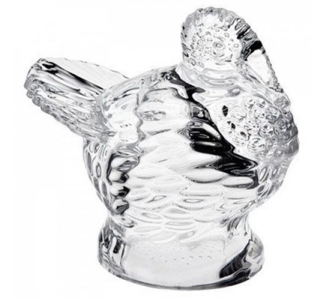HARVEST HOME BY Godinger Thanksgiving Crystal Turkey Salt Pepper Shaker ...