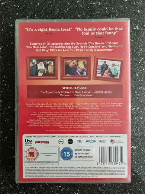 THE ROYLE FAMILY - Ultimate Collection (9-Disc Set, DVD, 2013) BBC *NEW ...