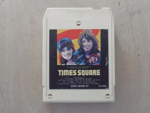 TIMES SQUARE SOUNDTRACK 8 Track Tape 1980 RSO # 8T-24203 Super Rare ...