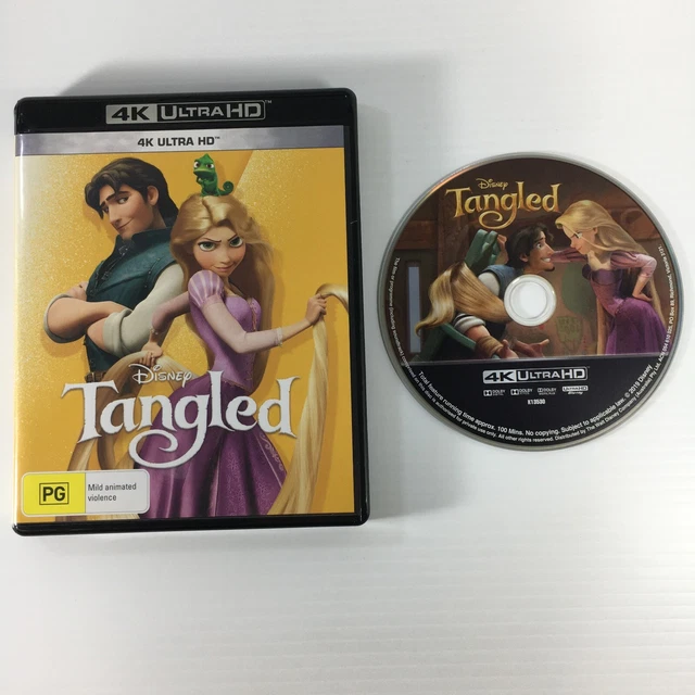 DISNEY TANGLED 4K Ultra HD Blu-ray Regions A B C Bluray Blu ray SEALED ...