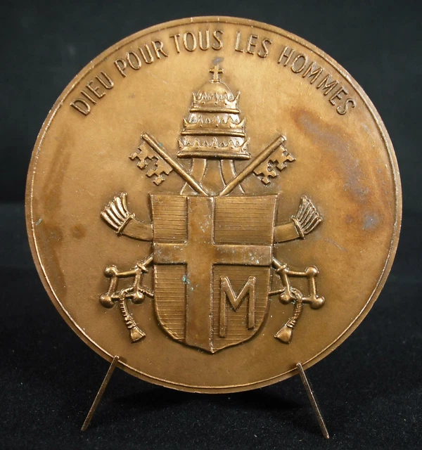 MÉDAILLE JEAN PAUL II Dieu pour tous les hommes Karol Józef Wojtyła ...