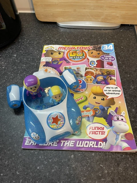 CBEEBIES GO JETTERS magazine #76 Vroomster Toy £21.99 - PicClick UK