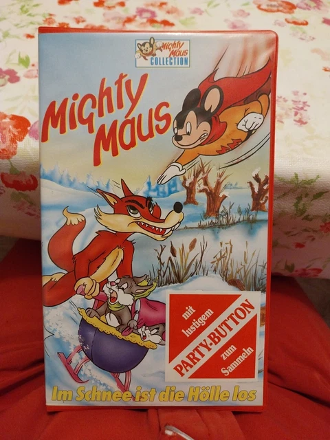 RARITÄT! VHS &MIGHTY Maus - Im Schnee ist die Hölle los", 1983, EuroVideo EUR 10,00 - PicClick DE