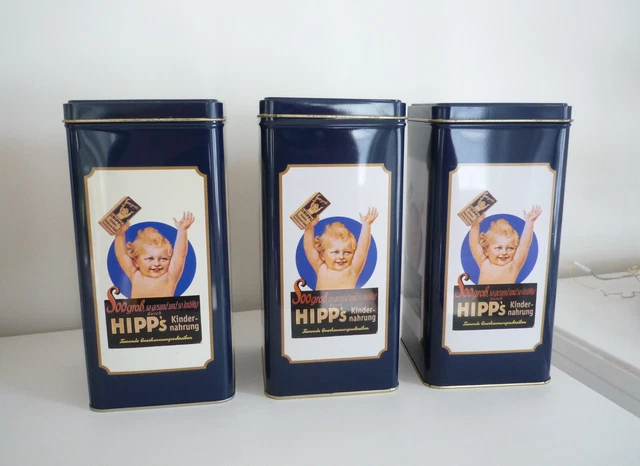 ALTE BLECHDOSEN HIPP Kindernahrung 100 Jahre 1899-1999 Sammeldose EUR ...