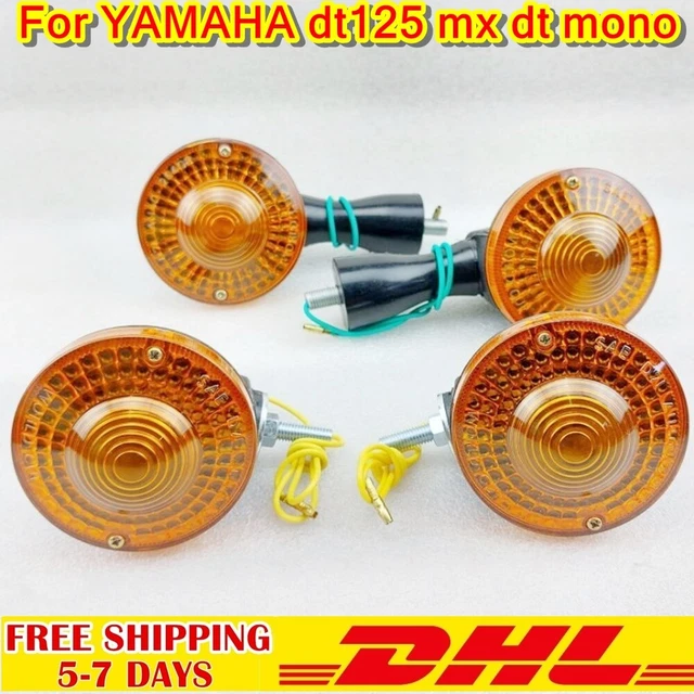 D1 TURN SIGNAL Light Motorcycle For Yamaha DT125 Complet 6V Blinker ...