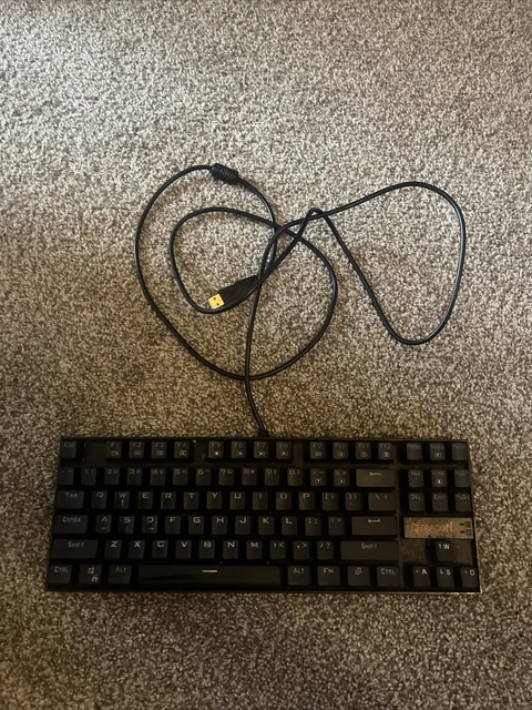 MECHANICAL KEYBOARD - Red Dragon (Clicky Red Switches) Kumara K552-1 ...